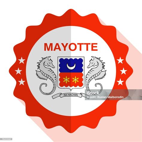 Mayotte 품질 엠블럼 라벨 기호 버튼 벡터 일러스트 레이 션입니다 고급에 대한 스톡 벡터 아트 및 기타 이미지 고급