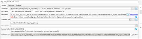 Running An Install With A Generated Configuration File Pdq Deploy