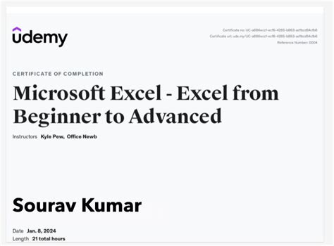 Sourav Kumar On Linkedin Microsoftexcel Certification Dataanalysis Excelskills