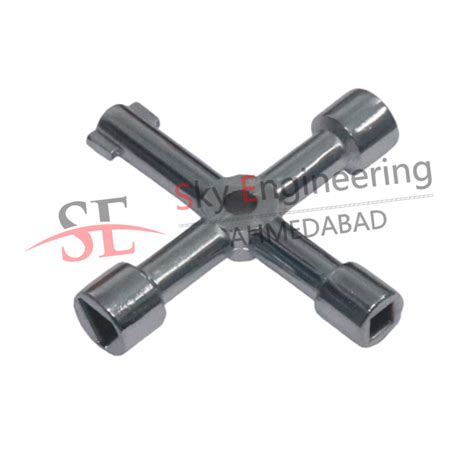 Mild Steel Multi Purpose Four Way Key Rs 120 Piece Sky Engineering