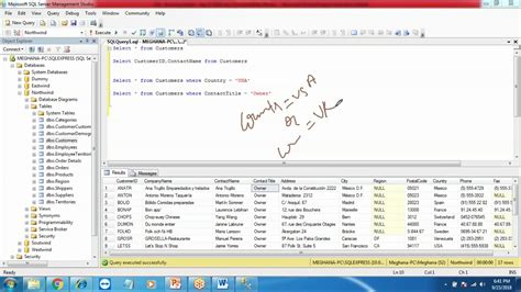 Sql Basic Commands Youtube