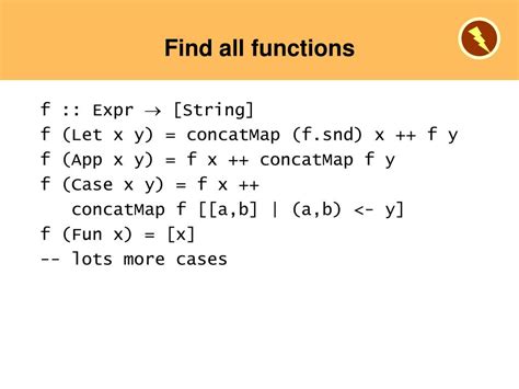 ppt transformation and analysis of haskell source code powerpoint