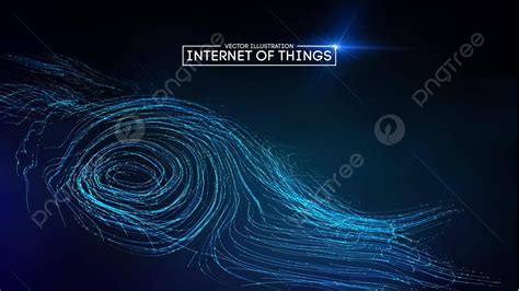 Background Of Iot Technology Illustration In Eps 10 Vector Vector Big Connections Png And