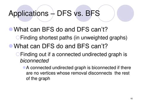 Ppt Applications Of Bfs And Dfs Powerpoint Presentation Free Download Id5622671