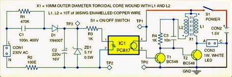 Desktop Led Light Circuit Diagram Electronic Projects Power Supply Circuits Circuit Diagram
