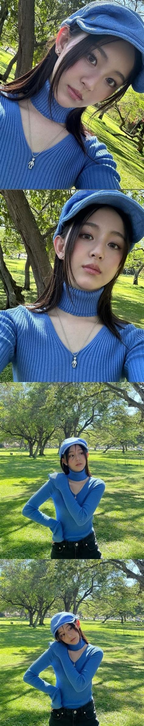 박지후 아이돌인줄 청량한 블루룩으로 뽐낸 인형 비주얼 뉴스인코리아