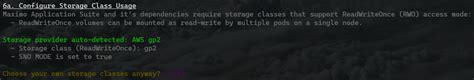Aws Mas Install 1 Nodes Did Not Have Enough Free Storage · Issue