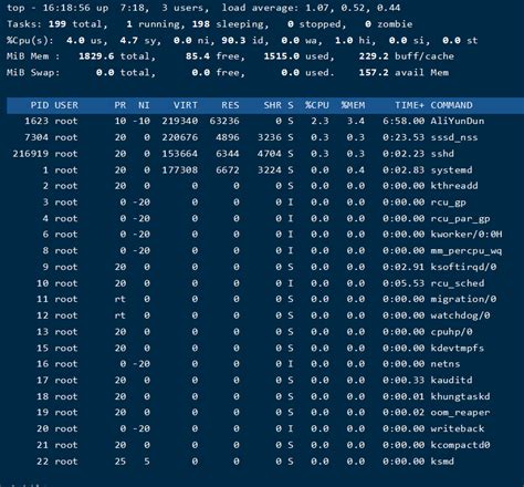 Linux：查看占用 Cpu内存 资源最多的进程并杀死排查系统cpu杀掉进程 Csdn博客