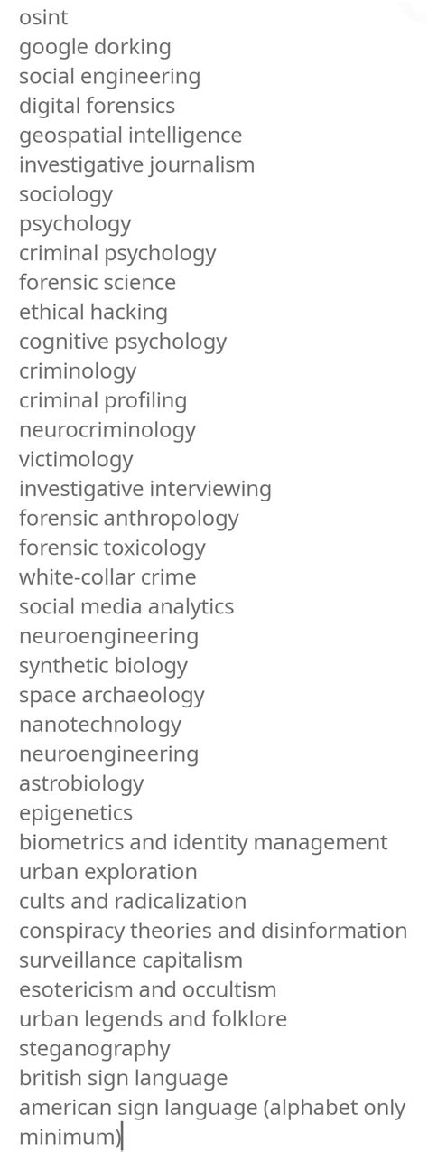 Any Other 5s Have A List Of Super Random Topics They Want To Learn