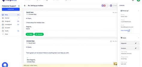 Shared Mailbox Zendesk Integration Helpwise Product Updates