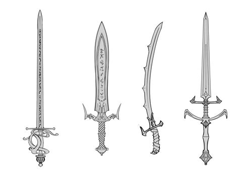 Меч рисунок карандашом 72 фото