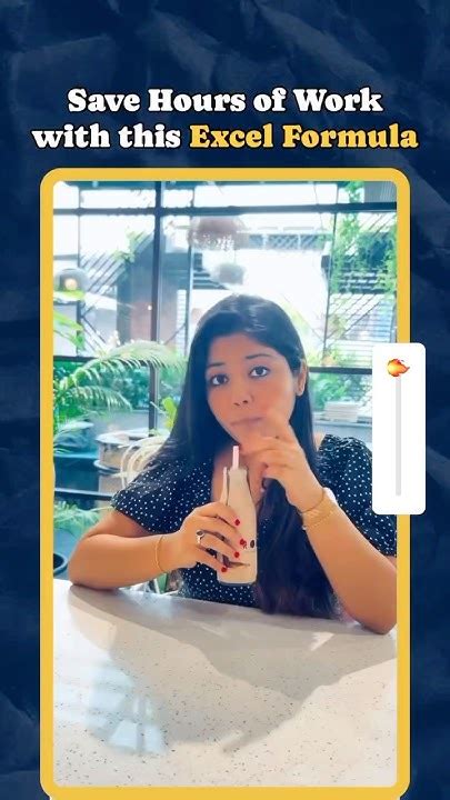 Save Hours With This Excel Formula ⏳ Excelshortcuts Career Job Exceltutorial Exceltips