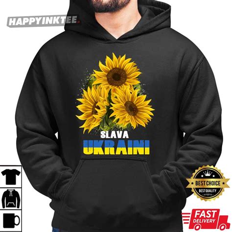 Slava Ukraini Sunflower Ukraine Support Ukrainian In 2022 Supportive