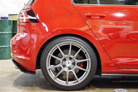 Volkswagen Golf Gti Mk7 Red Ssr Gtx01