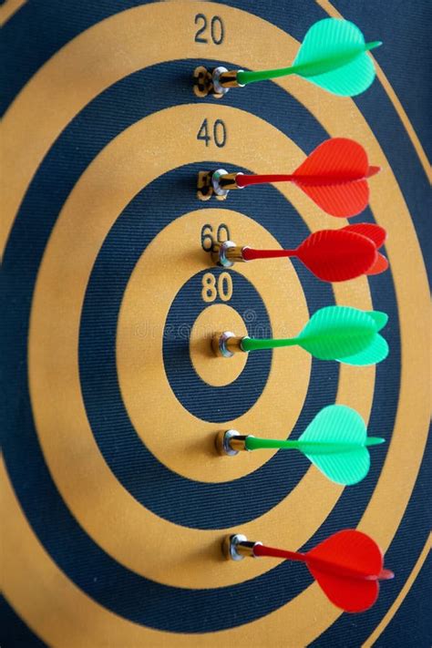 Partial Detail Photo Of Creative Pattern Composed Of Plastic Dart And