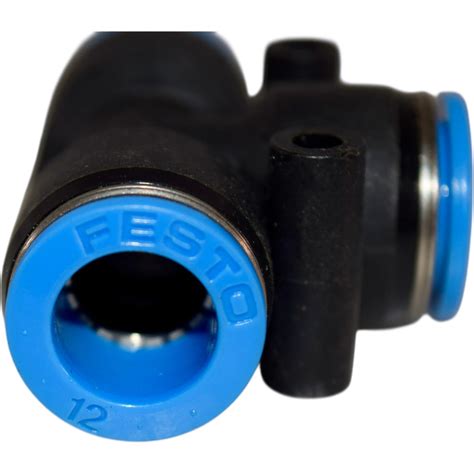 New Festo Qst 12 Push In T Connector 12mm Pneumatic Tube Fitting Air L