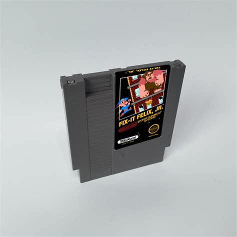 Fix It Felix Jr Nes 8 Bit 72 Pins Game Cartridge Card Bitgameshop