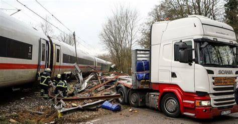 One Dead 25 Hurt After Train Truck Collide In Germany The Border