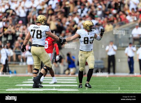 Columbus Ohio Usa 16th Sep 2017 Army Black Knights Offensive