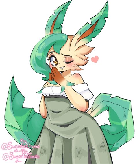 Leafeon By Sugarpinkdreams On Deviantart