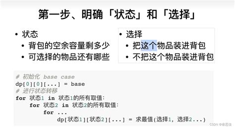 动态规划学习dp数组 Csdn博客