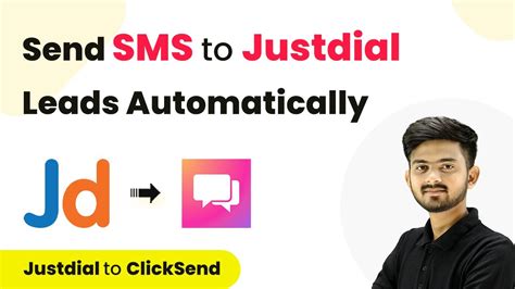How To Send Sms To Justdial Leads Automatically Justdial Clicksend