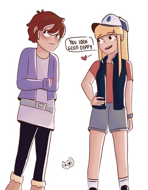 ꒰ఎ Dyan ໒꒱ Wondering Can You Draw Dipper And Pacifica In