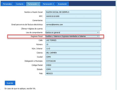 Factura electrónica Campos adicionales para CFDI v Ayuda Educavita