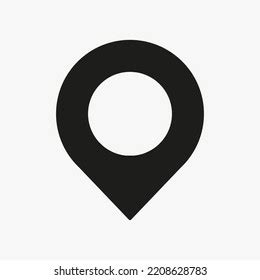 Pin Symbol Location Icon Vector Template Stock Vector Royalty Free Shutterstock