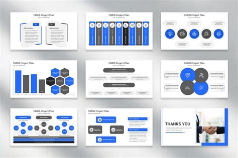 Cmdb Project Plan Powerpoint Template Incl Communication And Resolution Envato