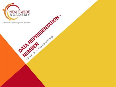 Data Representation Number Ppt