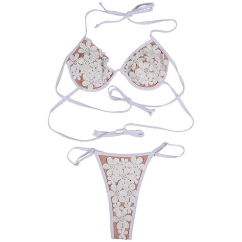 915 Generation Stitch Bikinis Sexy Thong Brazilian Bikini Embroidery