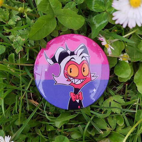 Helluva Boss Pride Button Pins Accessory T Pinup Etsy