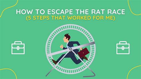 How To Escape The Rat Race 5 Steps That Worked For Me Up The Gains