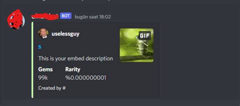 Çözüldü Discord Embed botu kod hatası Sayfa 3 Technopat Sosyal