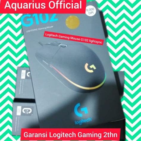 Logitech G102 Prodigy Gaming Mouse Lazada Indonesia