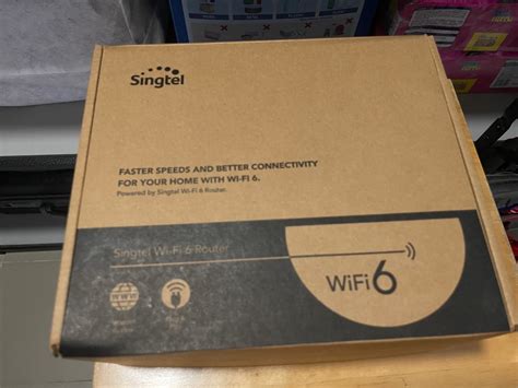 Selling BNIB Askey RT5703W Singtel WiFi 6 Router Computers Tech Parts Accessories