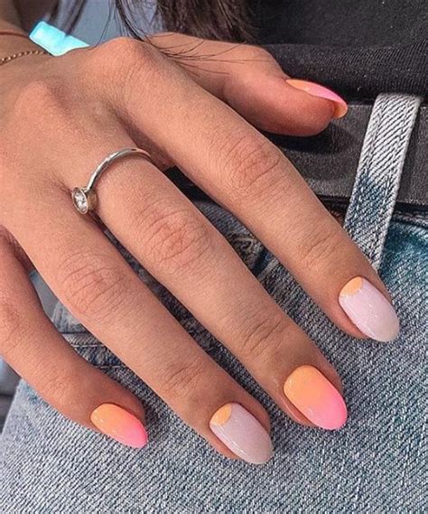 Pink Ombre Coffin Nail Styles Tailoringinhindi
