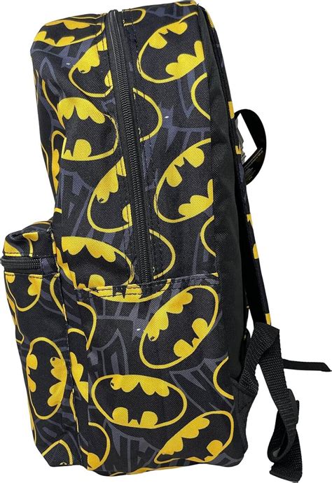 Dc Universe Dc Comics Batman Logo 16 Inch Backpack Black Yellow Allo