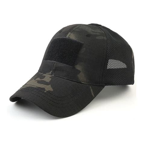 Καπέλο Jockey Camouflage Tactical Military Army Airsoft Μαύρο Army Ai