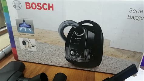 مكنسه بوش 2200 وات 🇩🇪 - Bosch Vacuum BGLS48GOLD Serie l 4 - YouTube