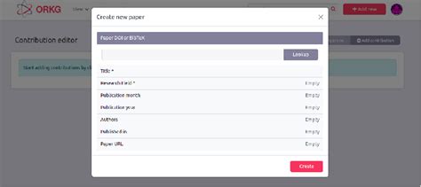 Figure 1 From An Approach Based On Open Research Knowledge Graph For Knowledge Acquisition From