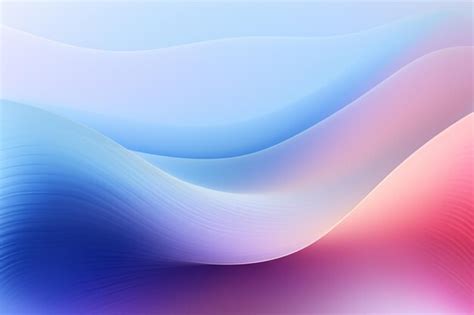 Premium Photo Dynamic Gradient Wave Background Generative Ai