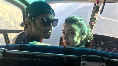 Sara Ali Khan Drops Unseen Bts Moments From Kedarnath On Sushant Singh