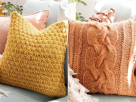 Free Cable Knit Cushion Pattern At Lucy Via Blog