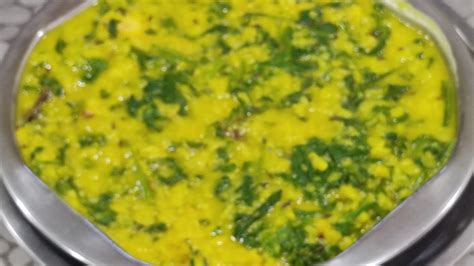 Palak Ar Moong Dal Ki Swadist Sabziquickand Healthy Moong Dal And Spinach