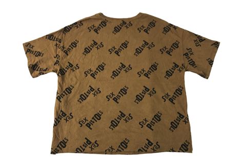 Band Tees × Japanese Brand × Rock T Shirt Sex Pistols English Punk Rock Band Sid Vicious Printed