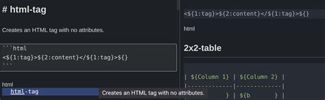 Joplin Plugins CodeMirror Snippets