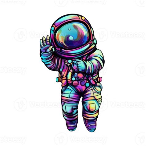Astronaut Floating In Space 23529613 Png