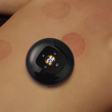 Smart Cupping Therapy Device Red Smart Cupping Therapy Touch Of